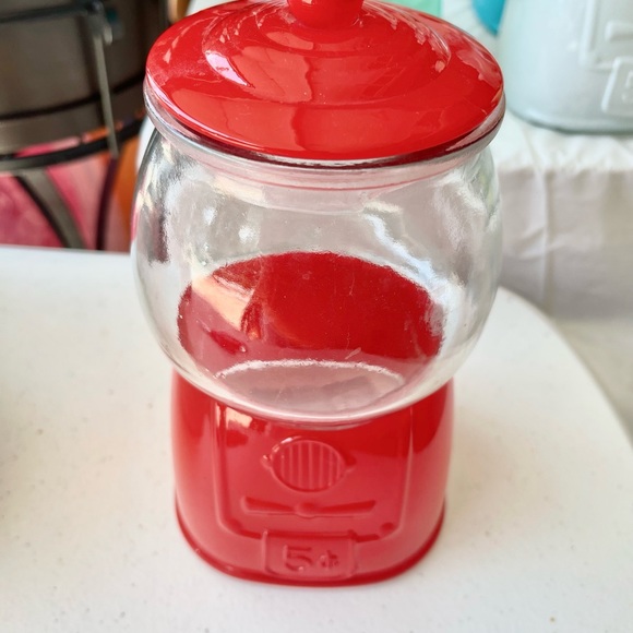 Hobby Lobby | Accents | Hobby Lobby Gum Ball Jar Red | Poshmark